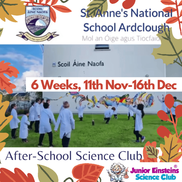 Science Clubs List - Junior Einsteins Science Club