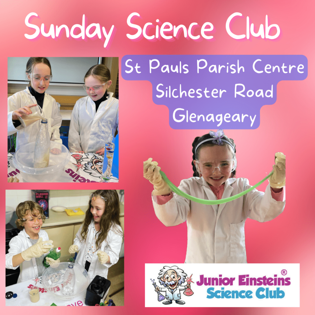Science Clubs List - Junior Einsteins Science Club