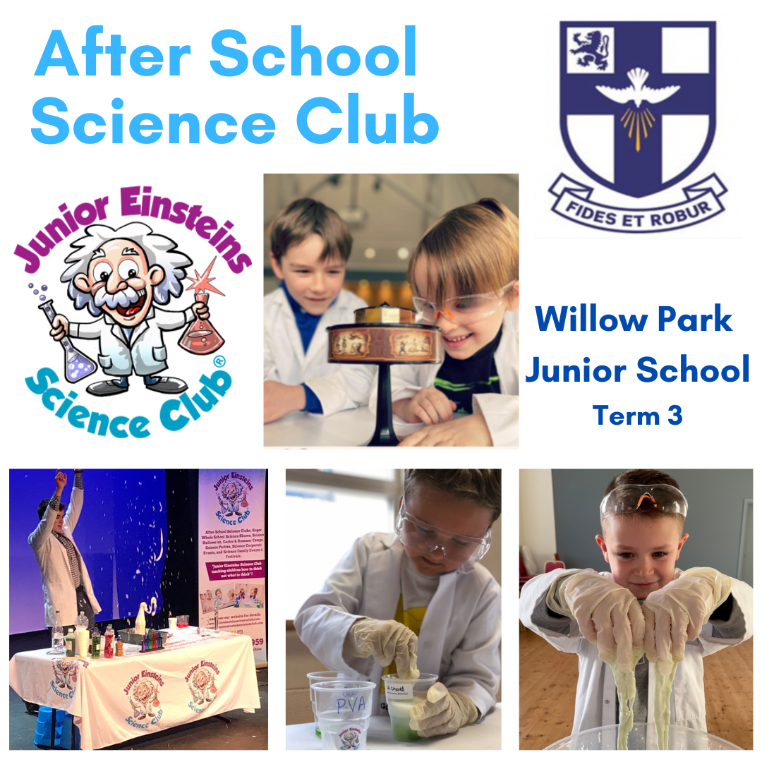 Willow Park Junior School, Blackrock- Term 3 After School Science Club ...