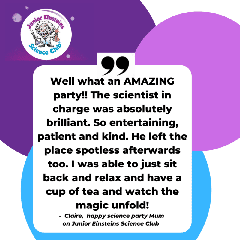 The Extraordinary Appeal of Junior Einsteins Science Birthday Parties