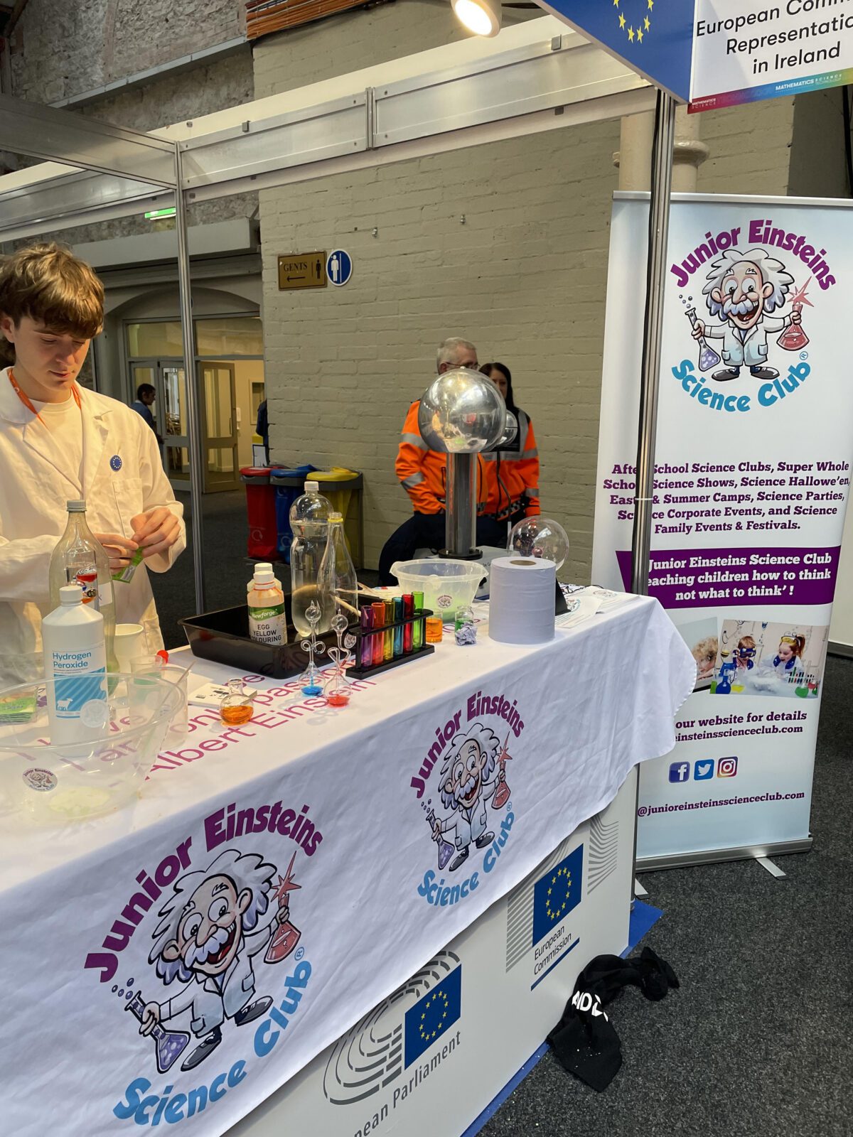 Junior Einsteins Science Club at BT Young Scientist Exhibition