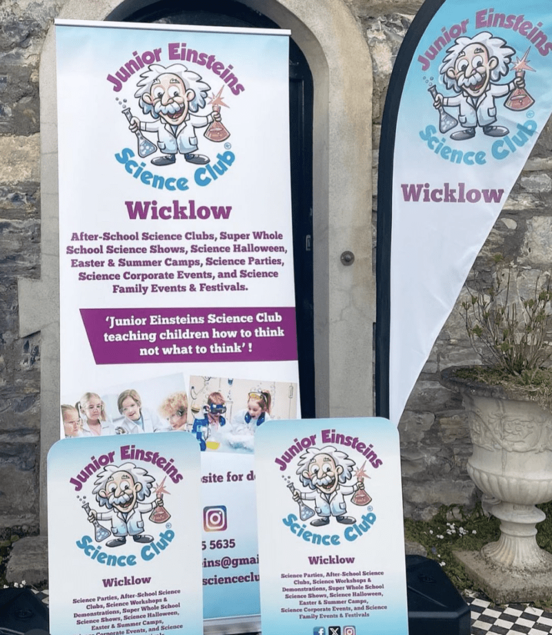 James Murtagh franchise owner of Junior Einsteins Wicklow Ireland