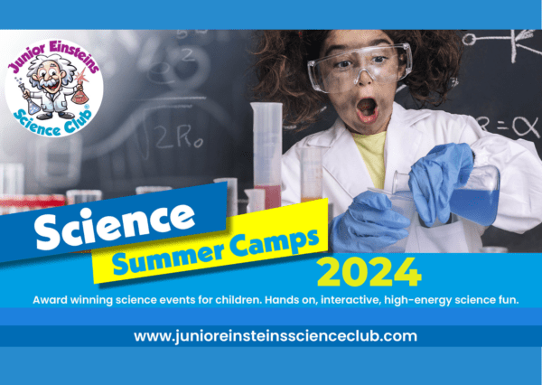 Junior Einsteins Science Club Summer Camps 2024!