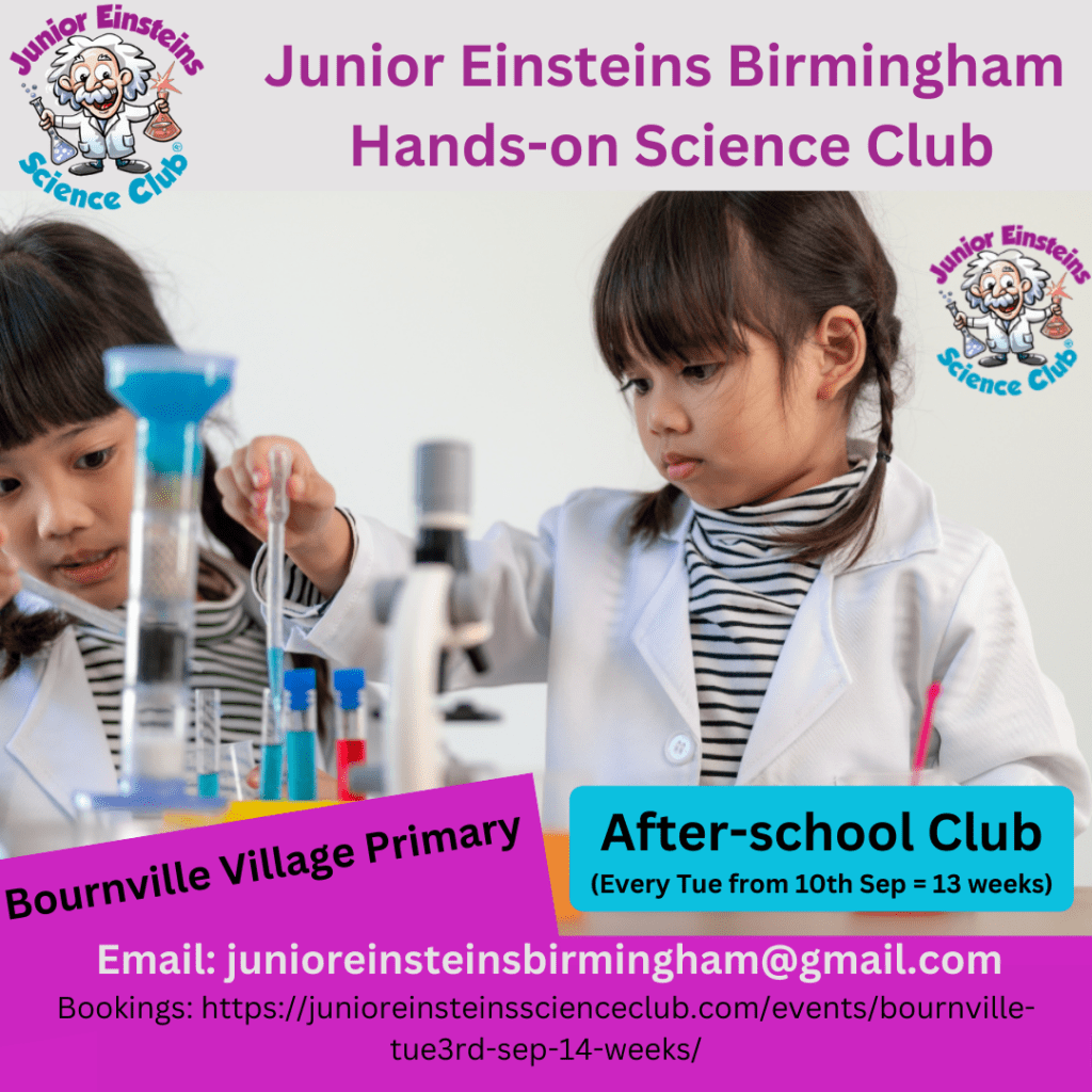 After-school Science club Birmingham bournville