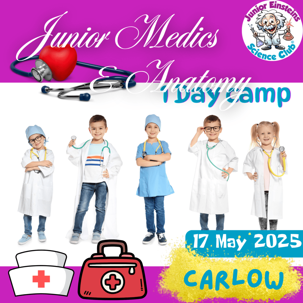 Junior Medics Camp for kids Woodford Dolmen Hotel Carlow