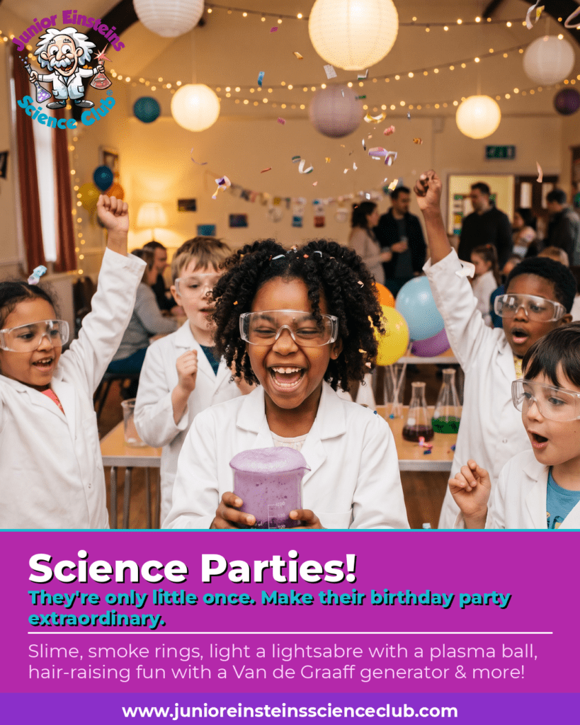 The Ultimate Kids Science Birthday Parties in Ireland: